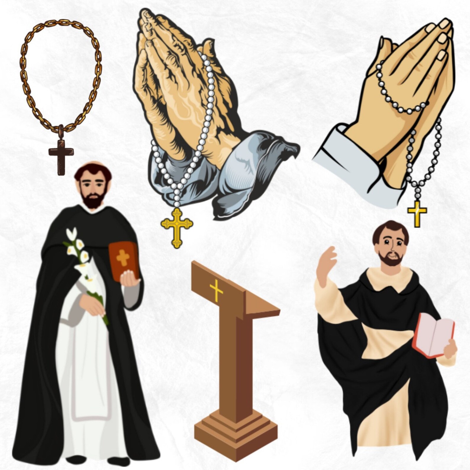Christian Svg|father Svg Bundle |church Svg Bundle |cross Svg|priest ...