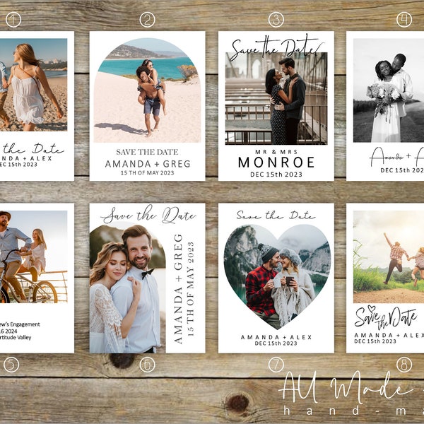 Magnets Save the Dates - Etsy