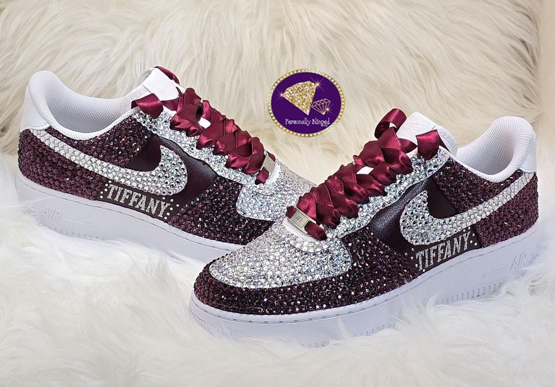 Authentic Custom Full Blinged Air Force Ones Af1s - Etsy