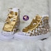 Chuckie4--authentic Custom Blinged Chucks--chucks and Pearls - Etsy