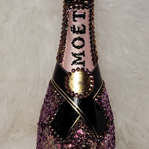Jewels--rare Blinged Out 750ml Glam Champagne Bottle - Etsy