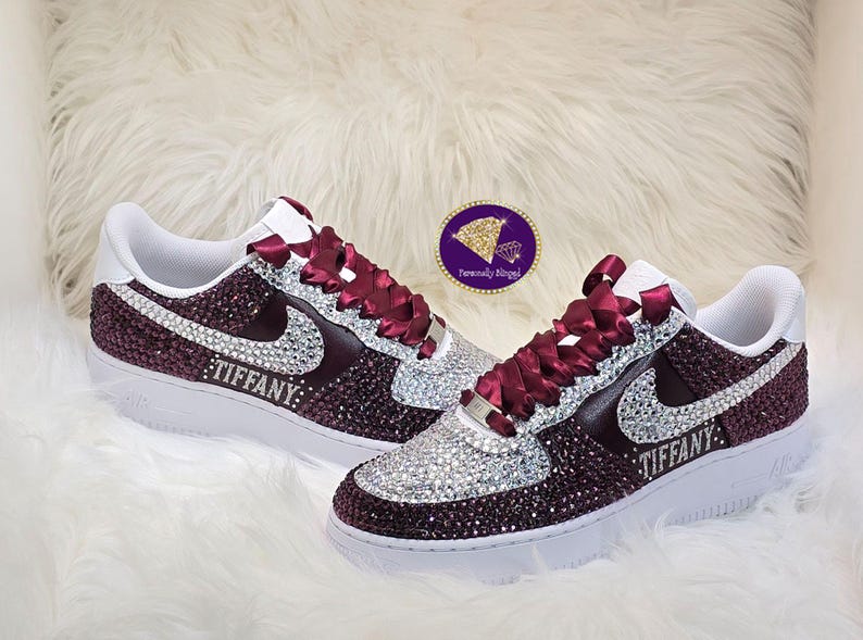 Lox--authentic Custom GOLD Blinged Air Force Ones Af1s Wedding Shoes ...