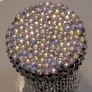 Blinged Resin/crystal Rhinestone Decorative RX Pill or Stash Bottle 40 ...