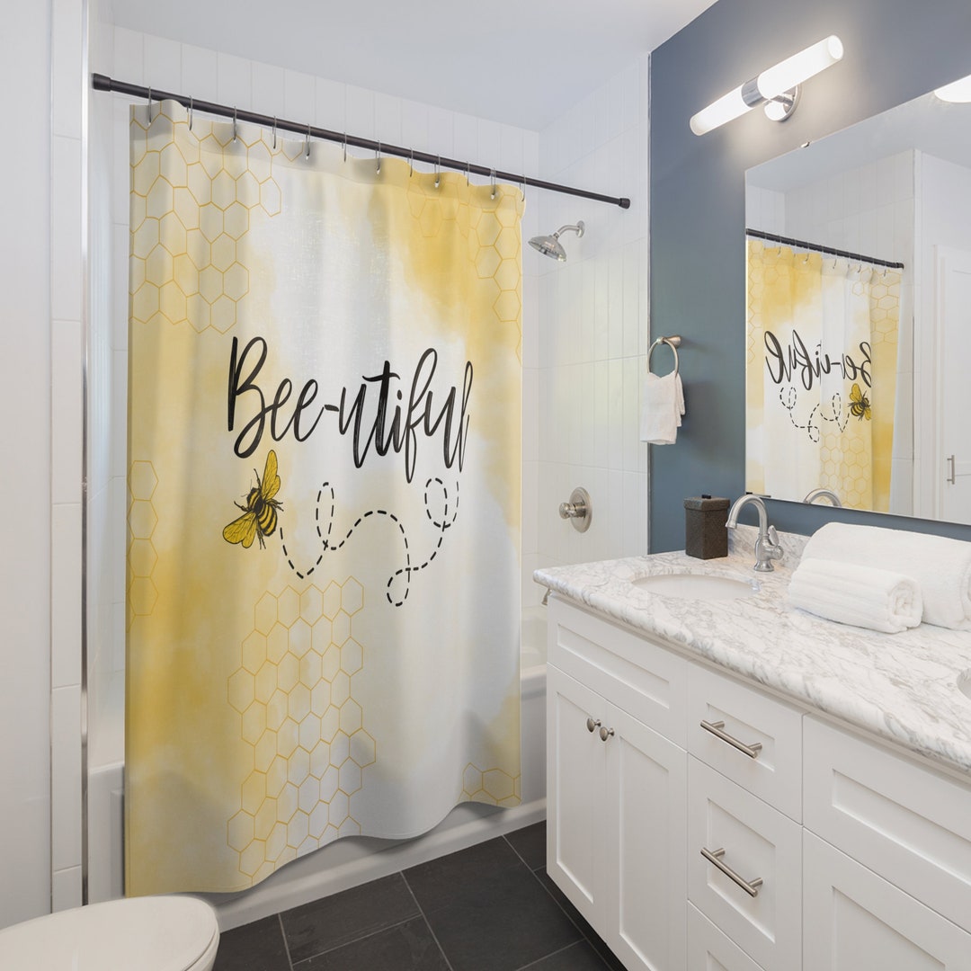 Mary Kay Bee-utiful Shower Curtain Mk Products Small Business - Etsy