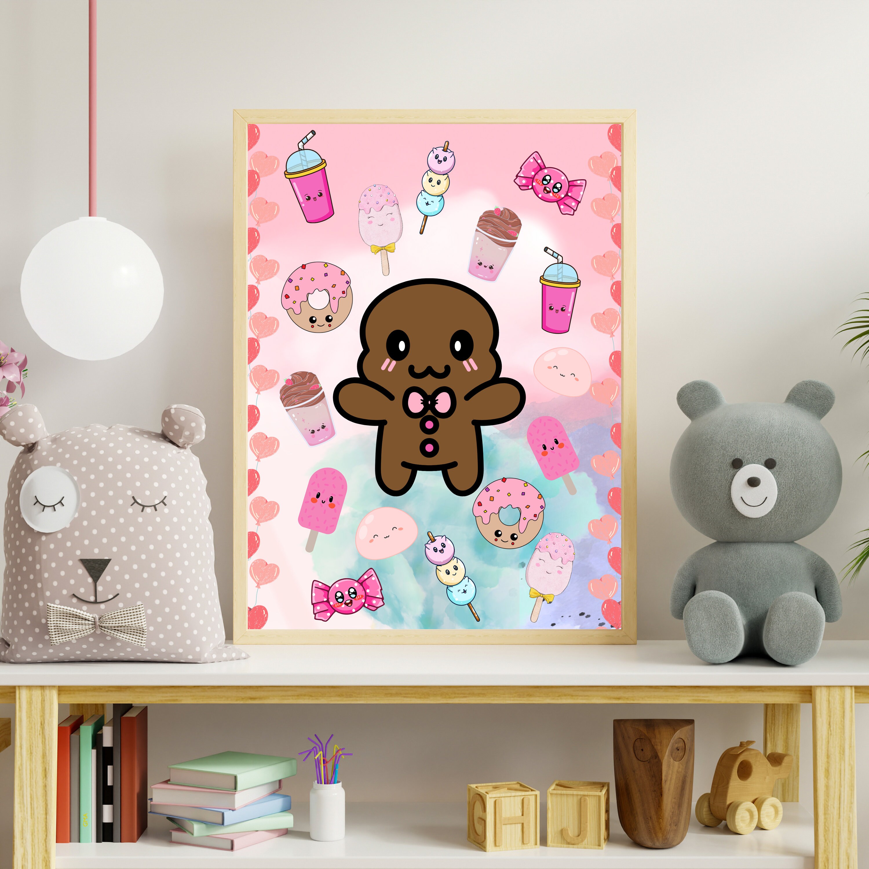 Happy Cute Posters - Etsy
