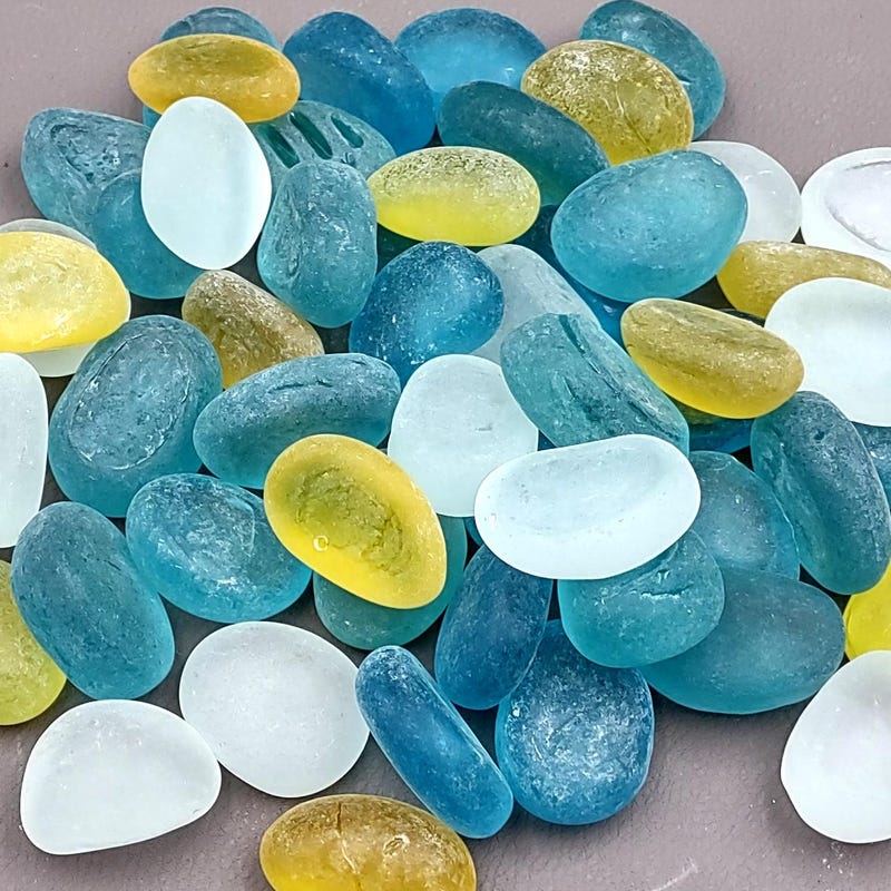 Tumbled Glass - Etsy