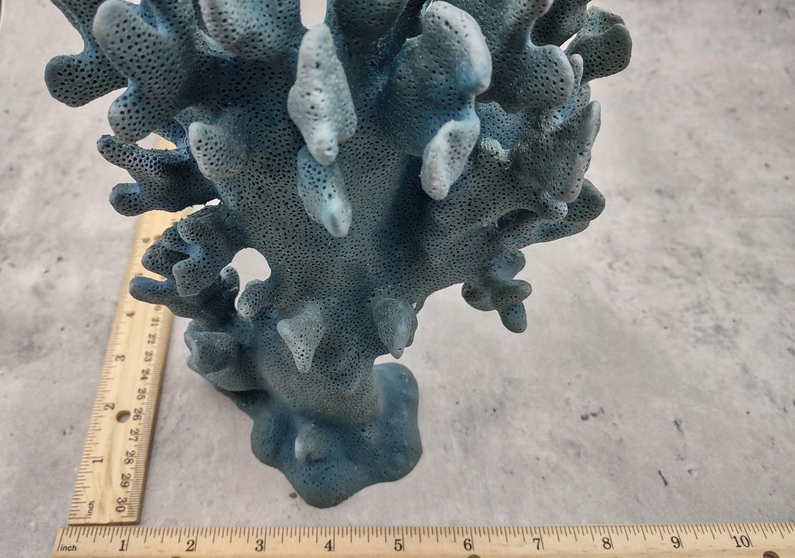 Blue Ridge FAUX Coral Heliopora Coerulea (1 FAKE Coral Approx. 8wx4dx6t ...