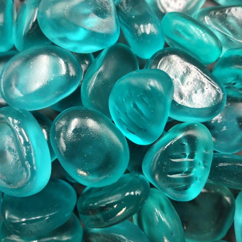 Turquoise Blue Glass - Etsy