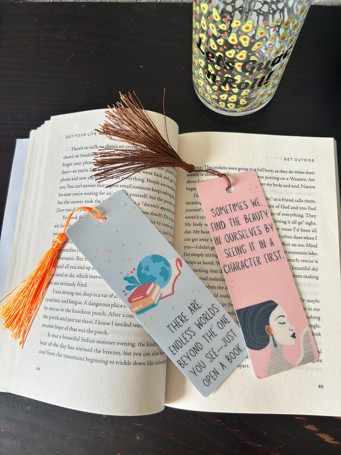 Mental Health Bookmarks, Uplifting Bookmarks, Aesthetic Bookmarks ...