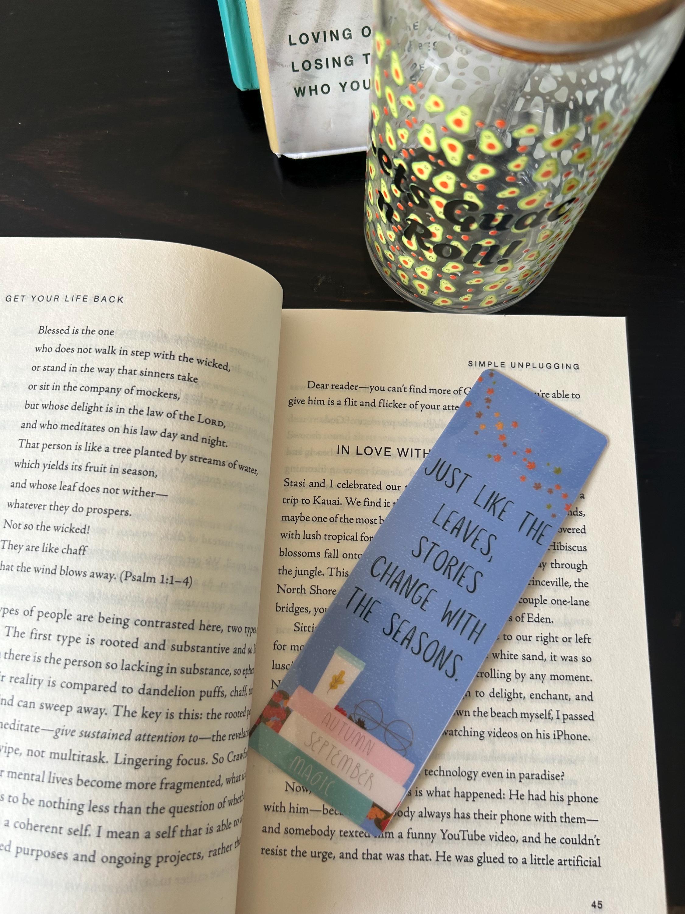 Mental Health Bookmarks, Uplifting Bookmarks, Aesthetic Bookmarks ...
