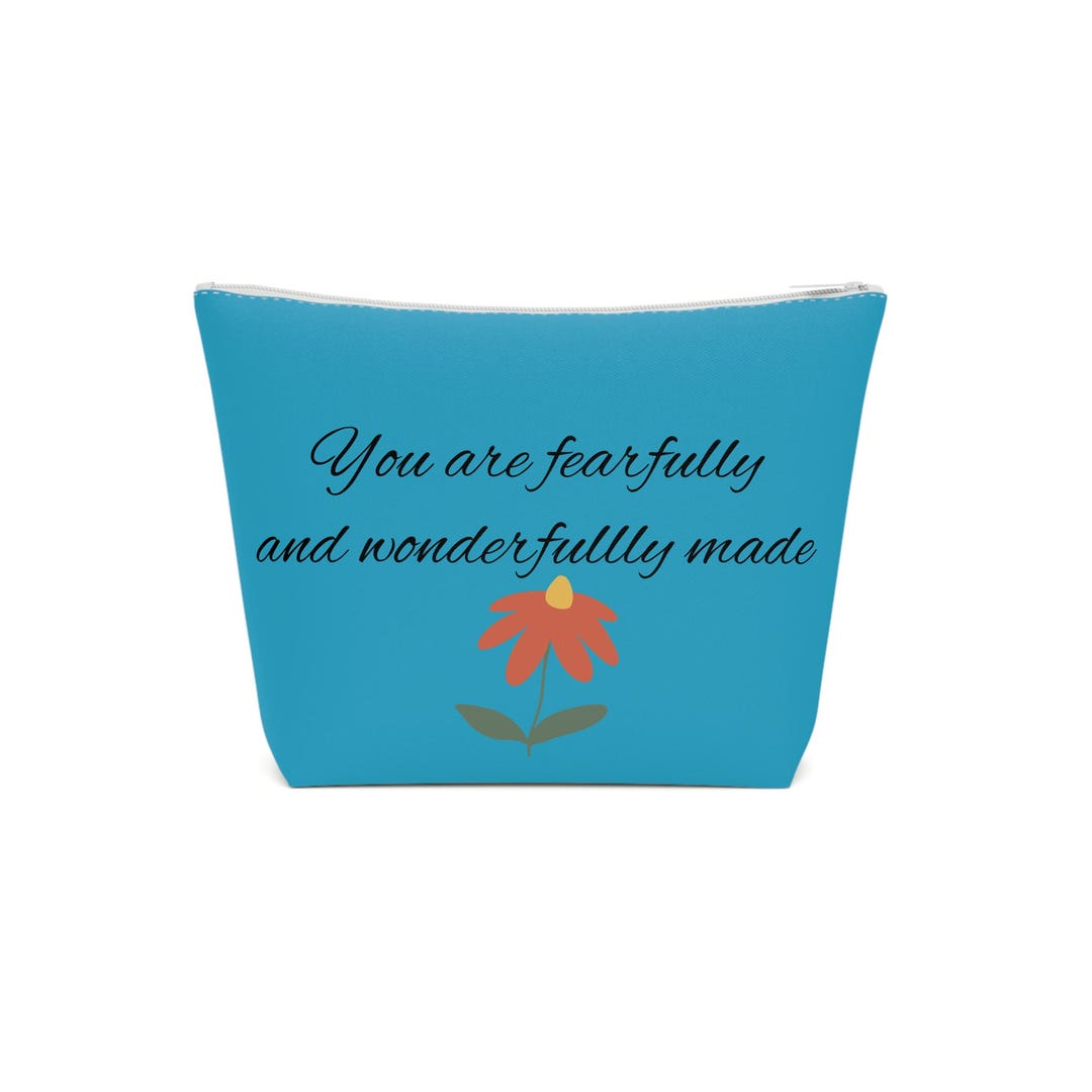 Cosmetic Bag, Fearfully and Wonderfully Made, Sunflower Make-up Pouch ...