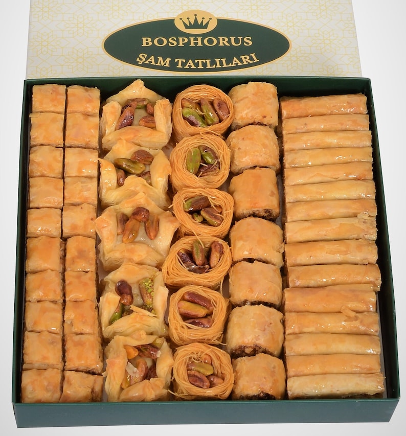 Assorted Baklava, Traditional & Natural, Oriental Sweet Pastry Gift, Ca ...