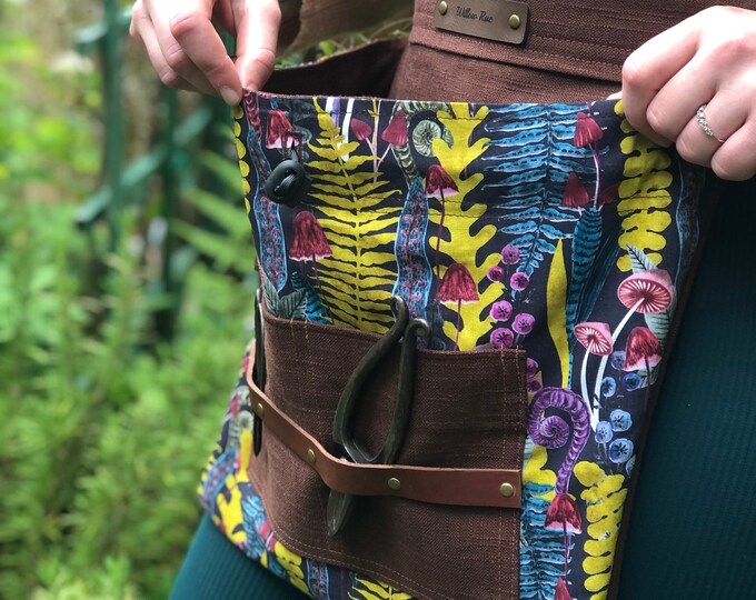 Mystical Forest ~ Forage Apron, Garden Apron, Harvest Apron, Forage Bag ...