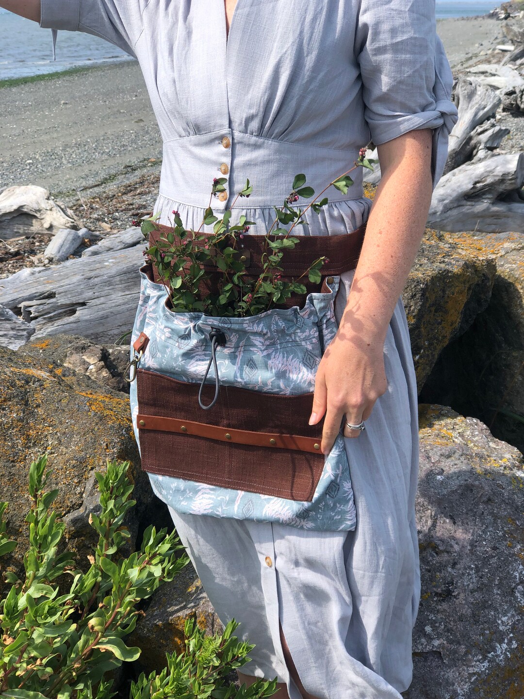 Ella Luna Forage Apron Garden Apron Harvest Apron Forage - Etsy