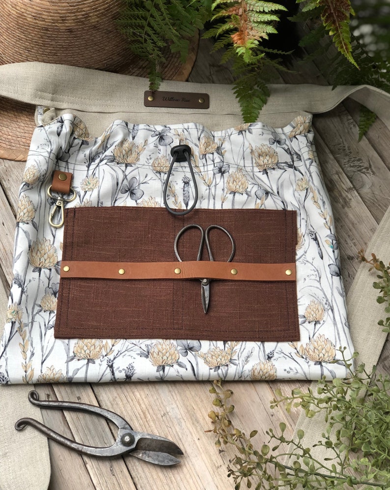 Meadow Rue Garden Apron Harvest Apron Forage Apron Beach - Etsy