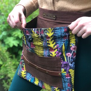 Mystical Forest ~ Forage Apron, Garden Apron, Harvest Apron, Forage Bag ...