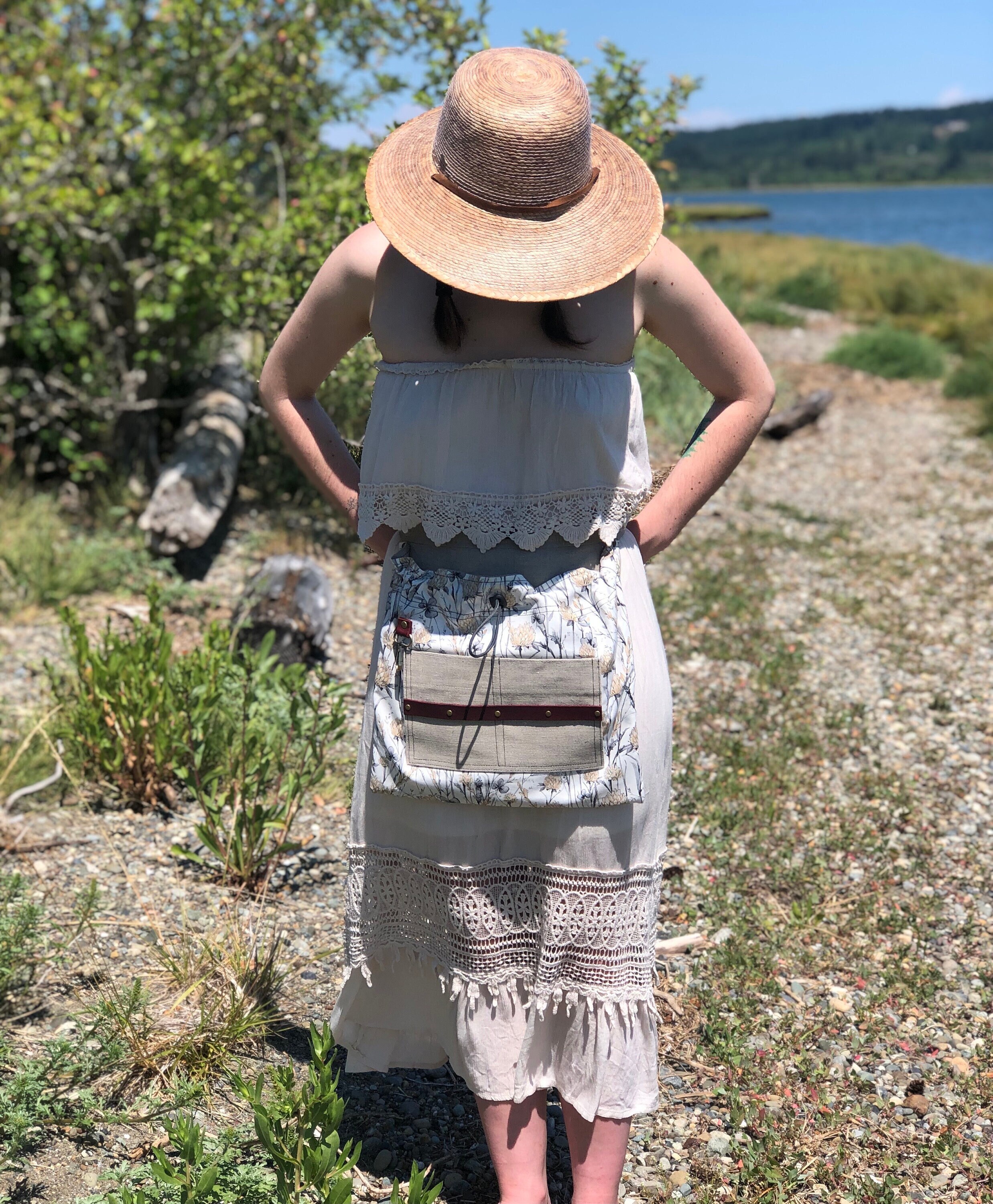 Meadow Rue Garden Apron Harvest Apron Forage Apron Beach - Etsy