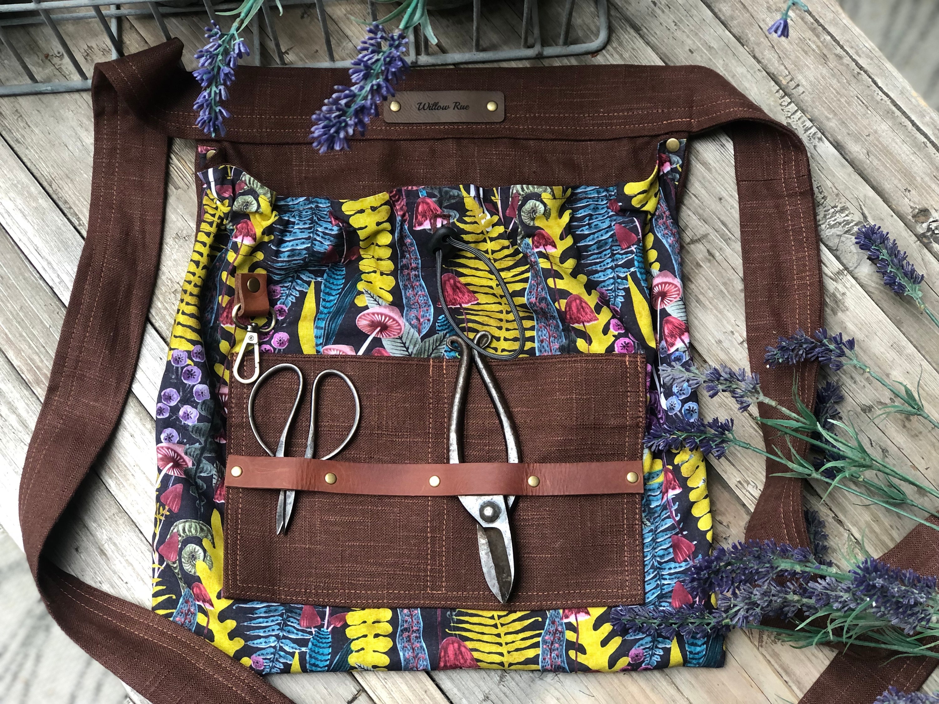 Mystical Forest ~ Forage Apron, Garden Apron, Harvest Apron, Forage Bag ...