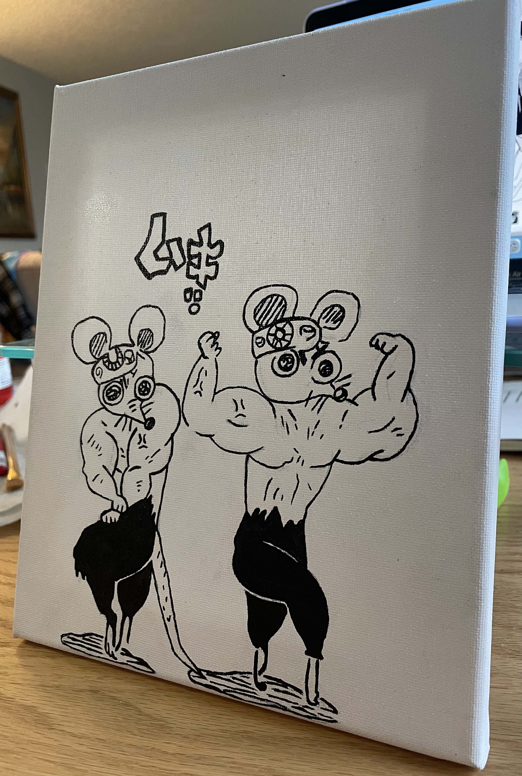 Buff Mice - Etsy