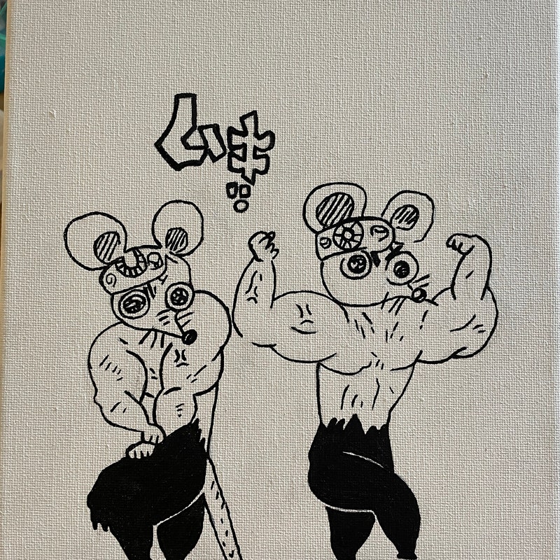 Buff Mouse - Etsy