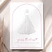Guess the Brides Wedding Dress Game Template, Editable Pink Bridal ...