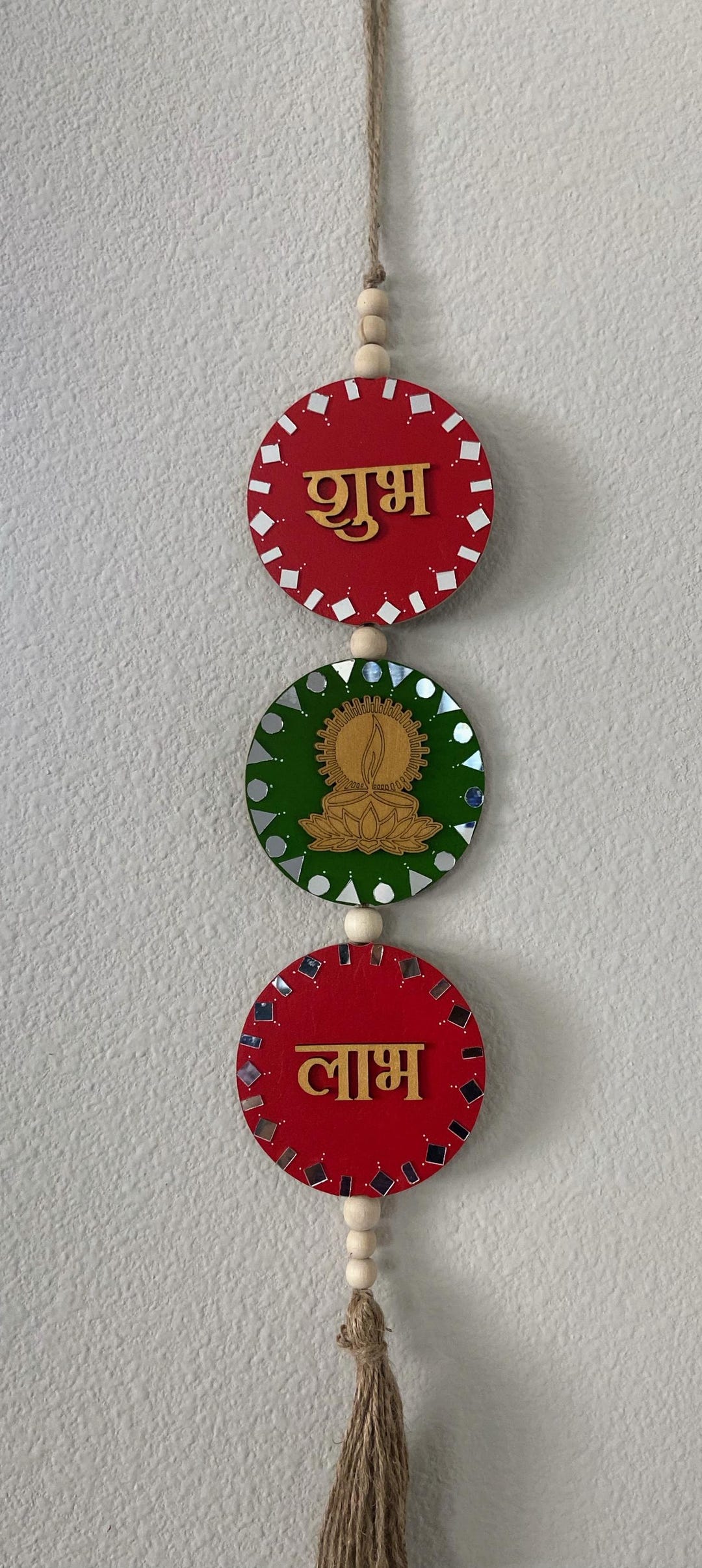 Shubh Labh Hanger | Diwali Shubh Labh Hanger | Diwali Decor | Diwali ...