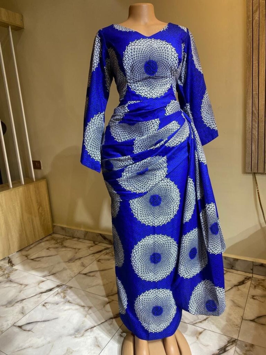 African Ankara Dress Women African Print Dress African Summer Dresses ...