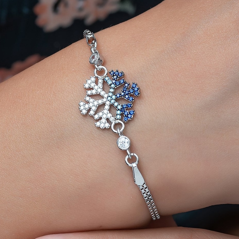 Snowflake Bracelet - Etsy