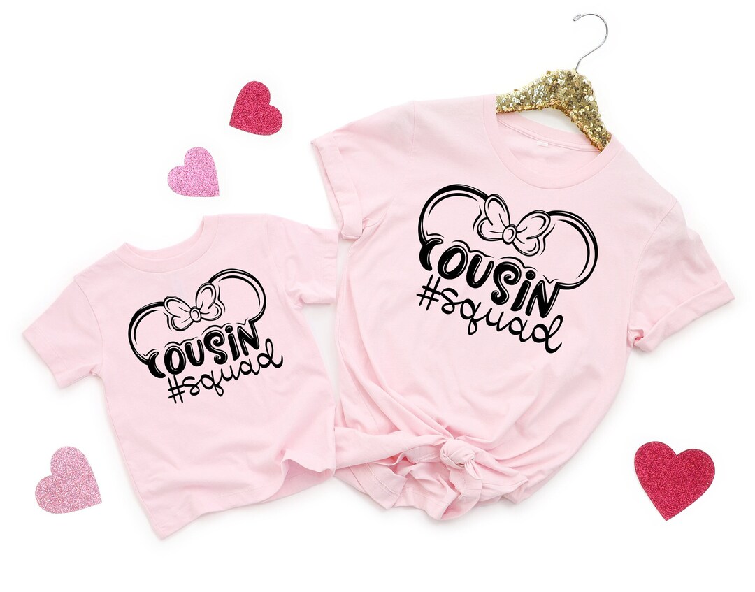 Disney Cousin Squad Shirts, Disney Cousins, Disney Matching Shirts for ...