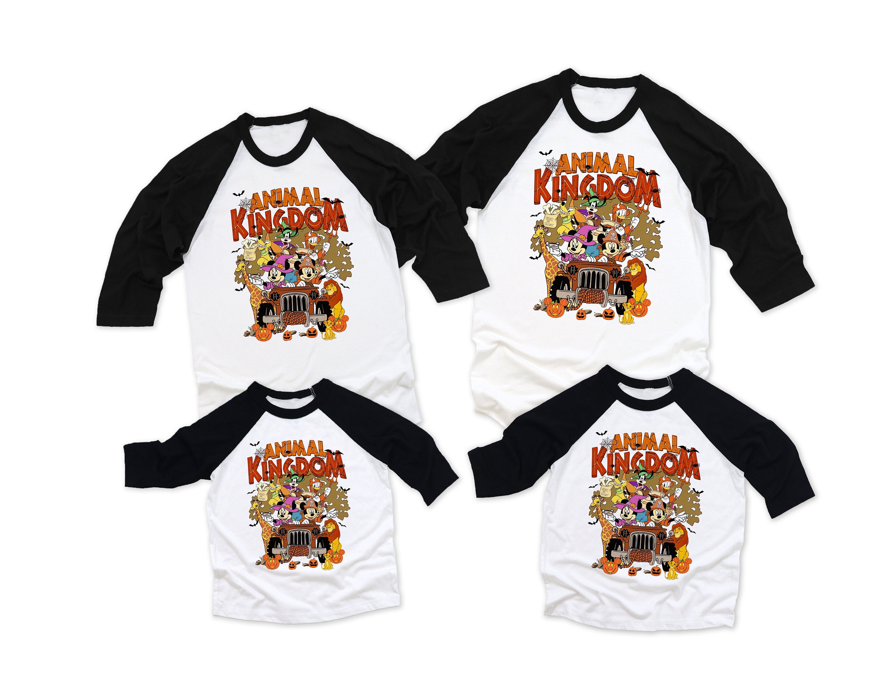 Disney Animal Kingdom Halloween Shirts, Disney Halloween Raglan, Disney Raglan, Disney Fall ...