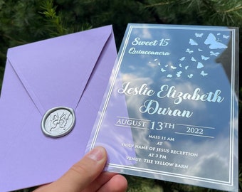 Sweet 15 Invitation - Etsy