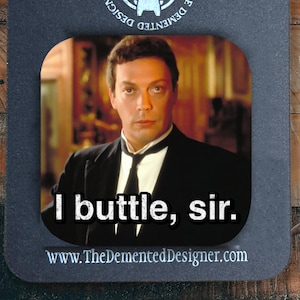 I Buttle, Sir Clue Inspired Wadsworth Magnet for Refrigerator or ...