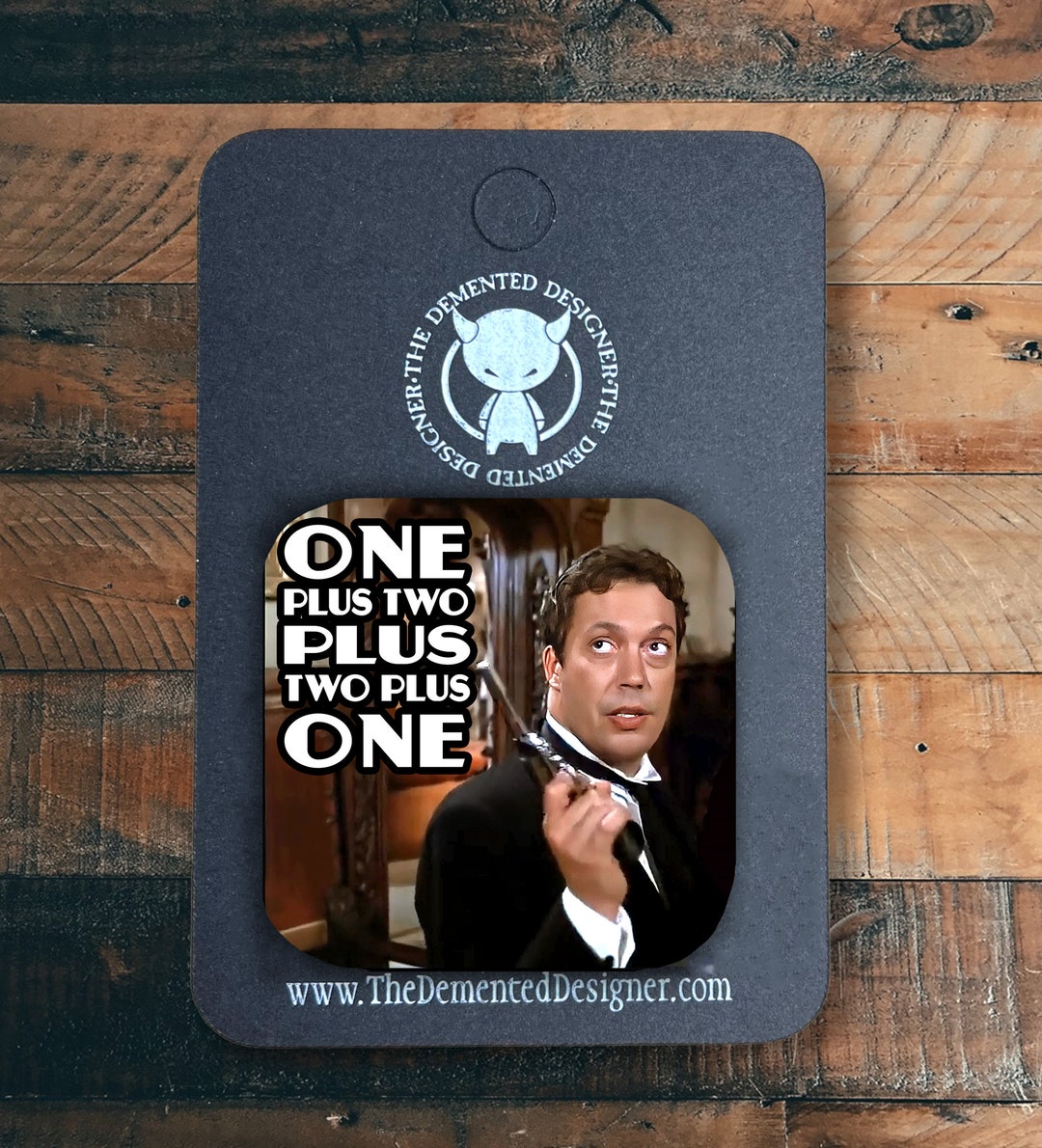 One Plus Two Plus Two Plus One Clue Inspired Wadsworth Magnet for ...