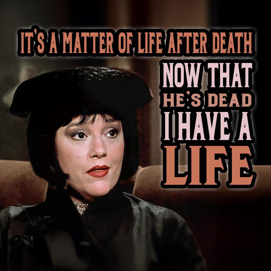 Mrs. White 'clue' Movie Magnet: 'life After Death' Quote - Etsy