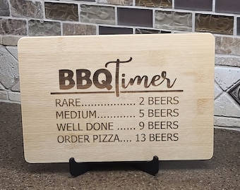 Funny Bbq Timer Sign - Etsy