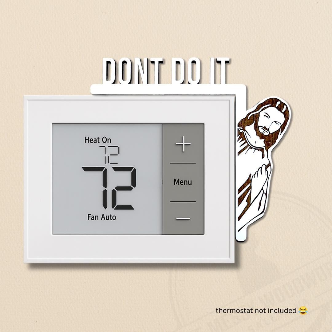 Thermostat Cover, Decorative Frame, Funny Wall Decor, Wall Plate - Etsy