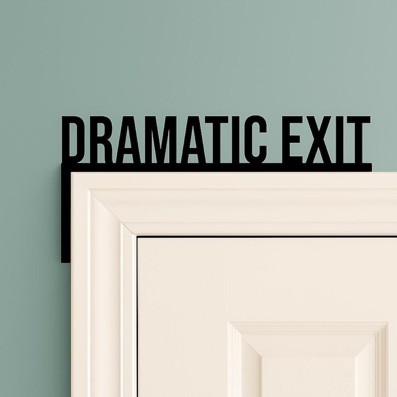 Funny Exit Door Signs - Etsy