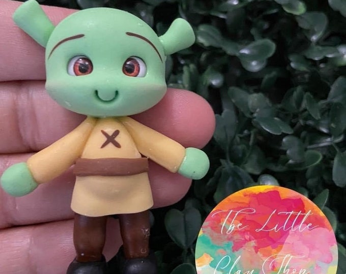 Swamp Ogre Clay Doll - Etsy