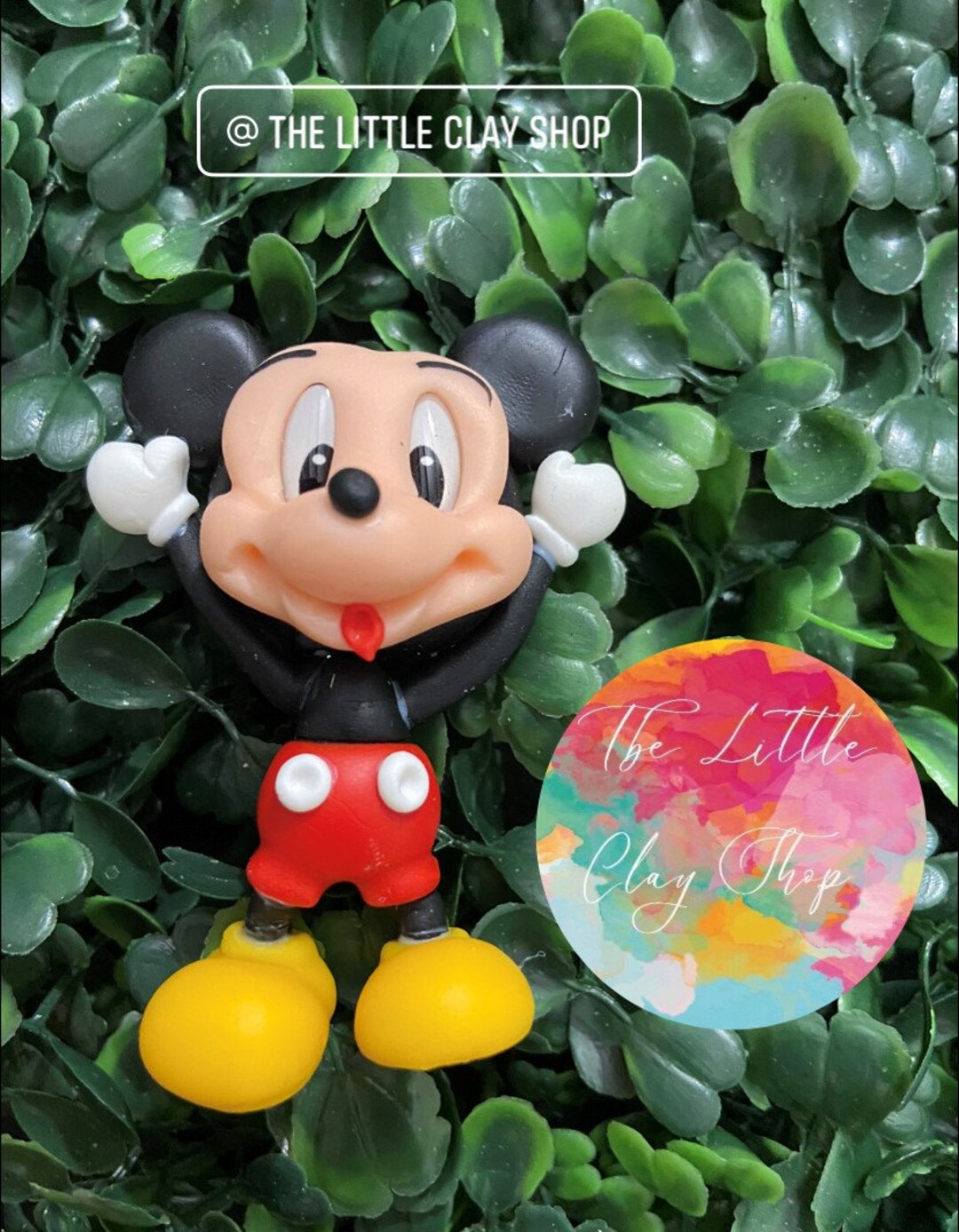 Mouse Clay Doll - Etsy