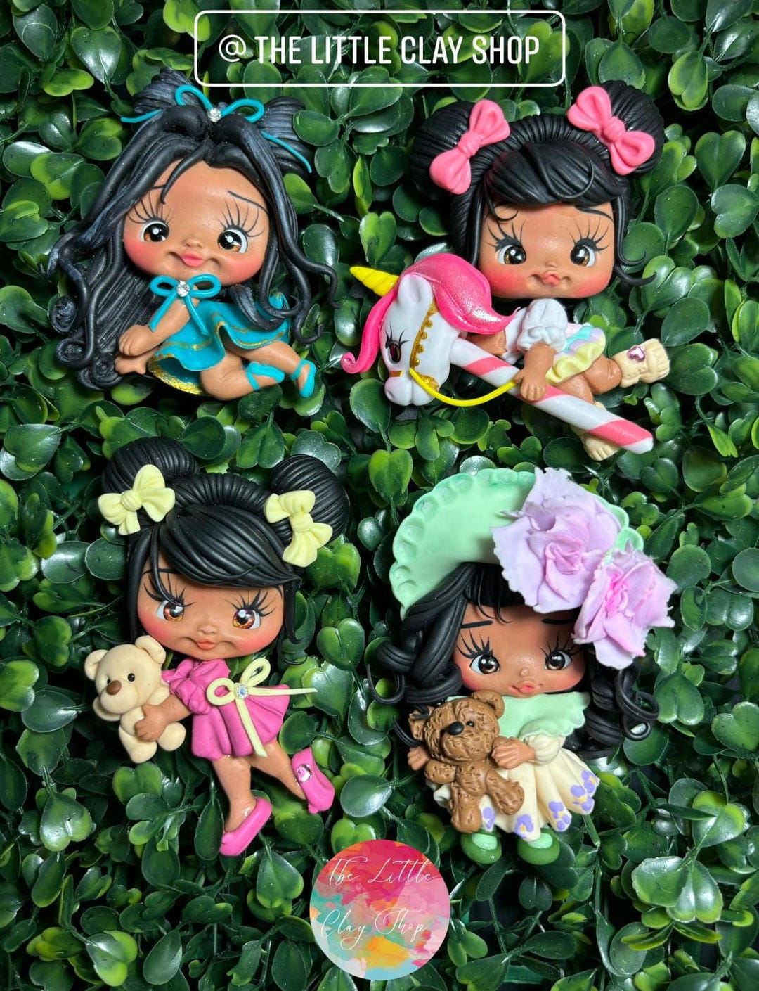 Tanned Holy Girls Clay Doll - Etsy