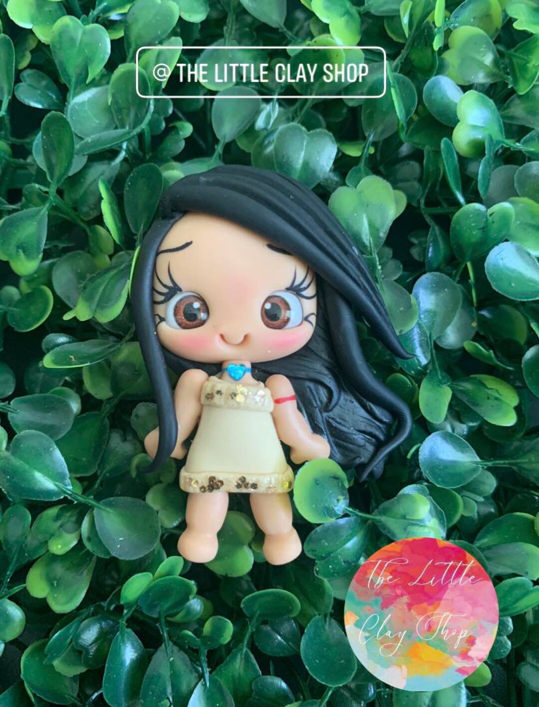 Native American Princess Clay Doll - Etsy