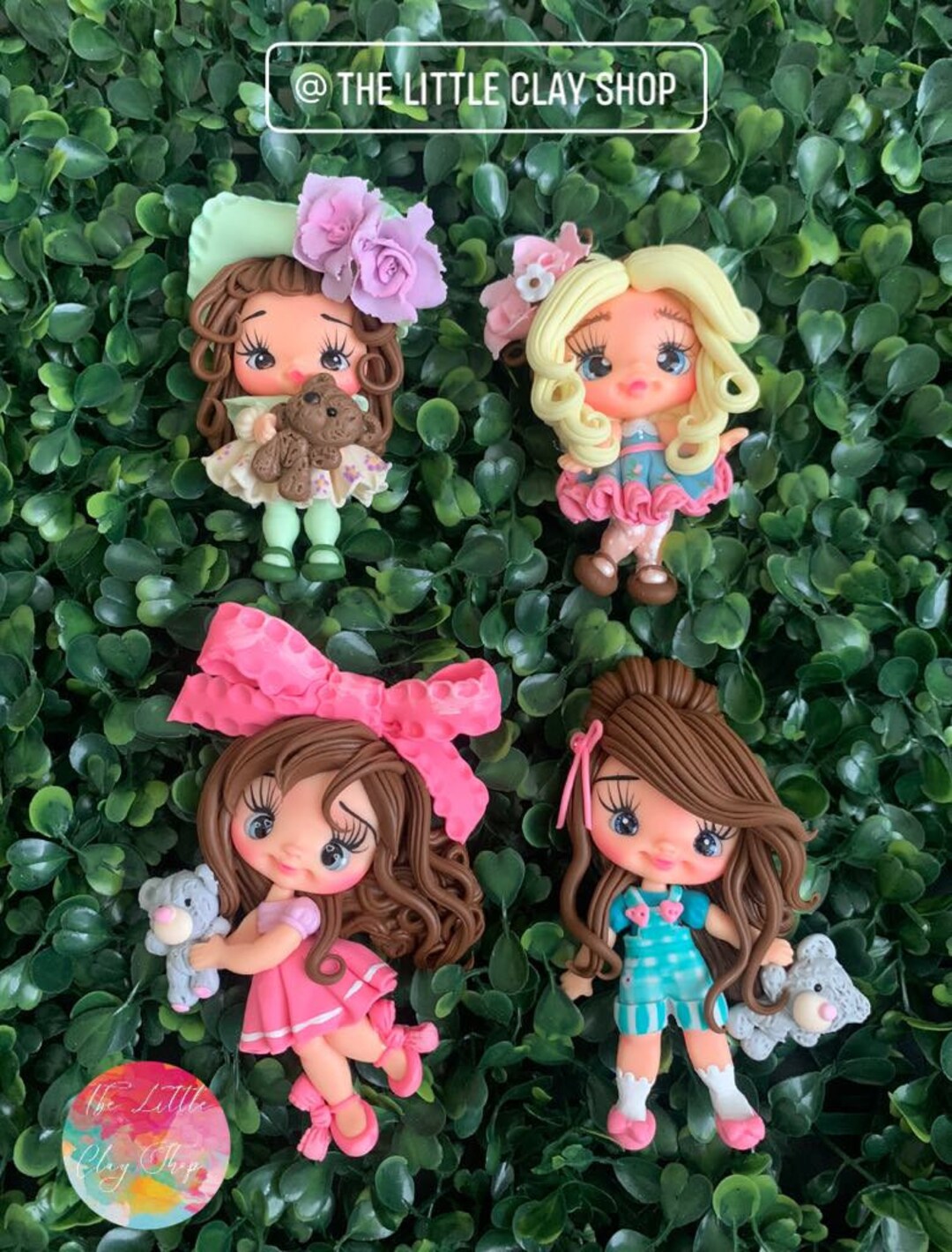 Chic's Girls Clay Doll - Etsy