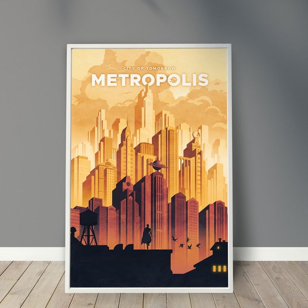 Metropolis Poster - Etsy