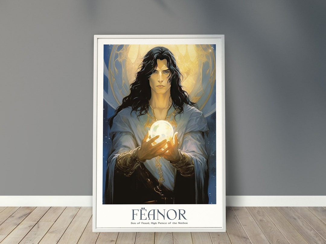 Fëanor Poster, Maker of the Silmarils, the Silmarillion Prints - Etsy