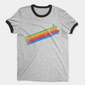 Vintage Apple Logo Shirt - Etsy