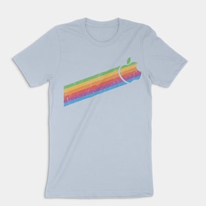 Vintage Apple Logo Shirt - Etsy