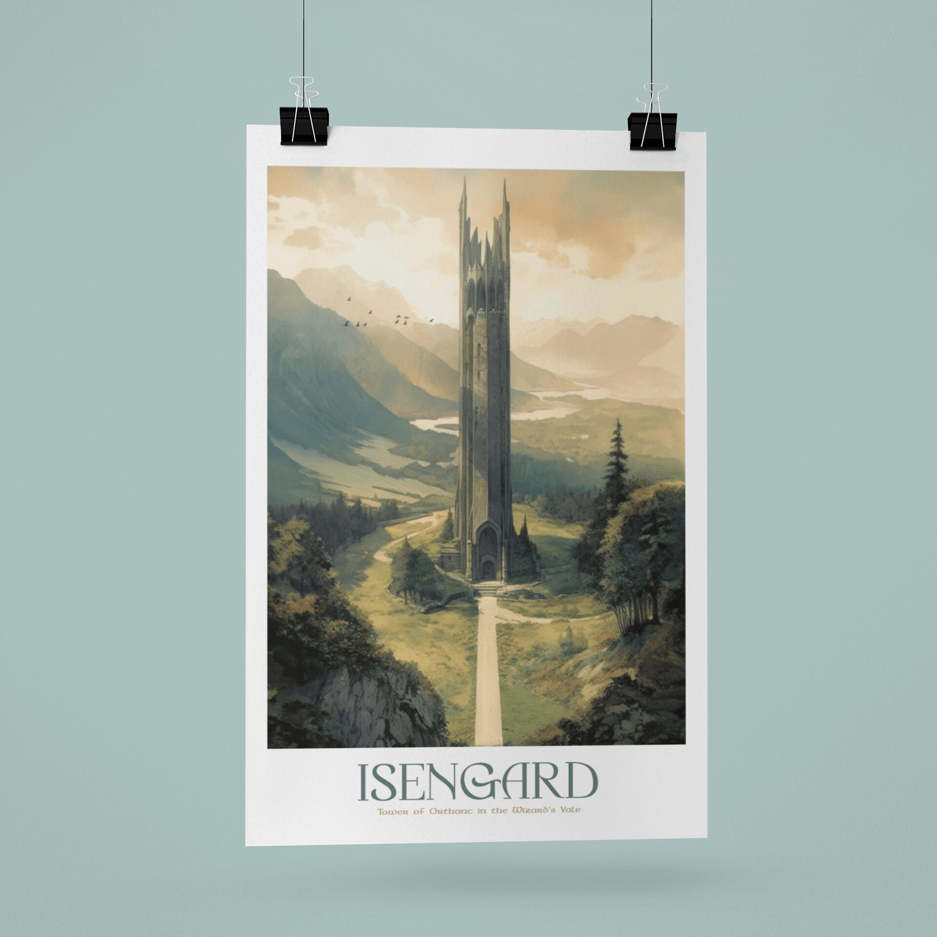 Isengard el señor de los anillos Póster, Lotr Fellowship of the Ring ...