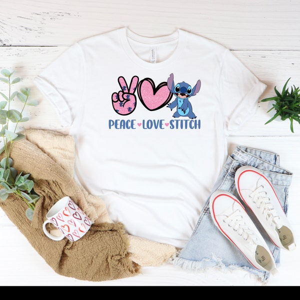 Peace Love Stitch Dtf Svg - Etsy Peace Love Stitch Dtf Svg - Etsy