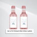 Set of 8 Custom Mini Wine Bottle Labels Custom Mini Wine - Etsy