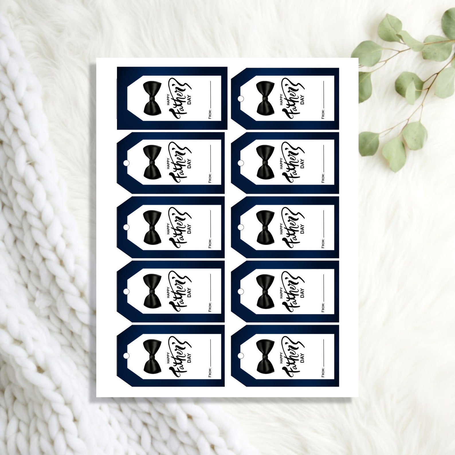 Father's Day Gift Tag Labels, Dad Gift Tag, Fathers Day Favor Tags ...